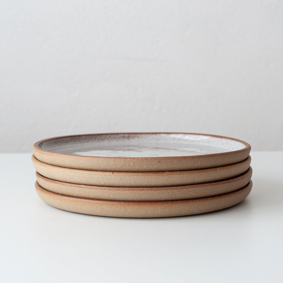 Contemporary Hand Thrown Stoneware Ceramic Plates | DOR & TAN